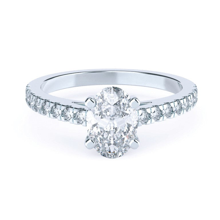 Side Diamond Engagement Rings